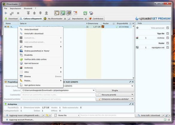 JDownloader 2 su Windows e MacOS: ecco la guida completa